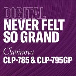 Jetzt erhältlich! Clavinova CLP-795GP & CLP-785 - Yamaha - Deutschland